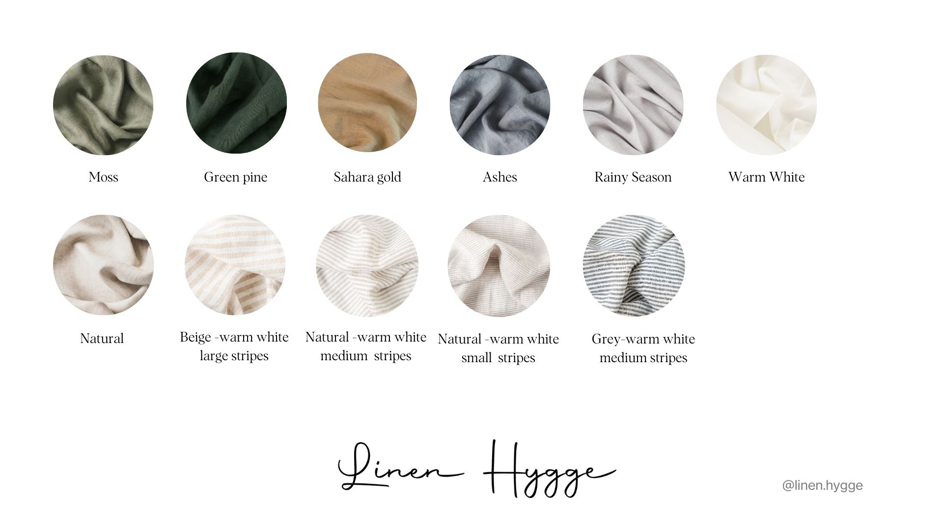 Linen Tablecloth Round – Linen Hygge Shop